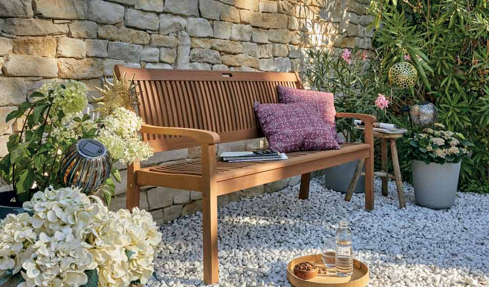 5 idées pour installer un banc, avec style, dans votre jardin - Jardiland
