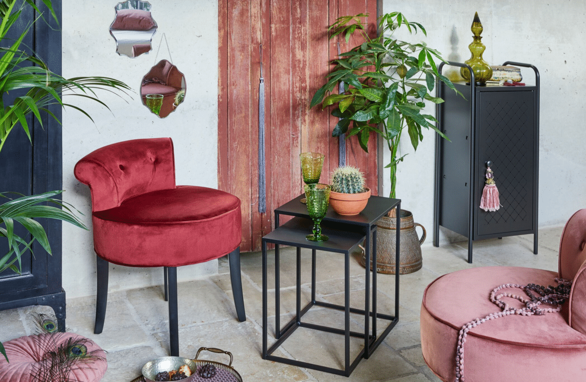 Zoom sur la tendance déco Boudoir - Jardiland