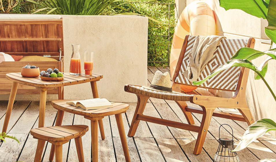 Fauteuil de jardin bas : 5 modèles design pour votre terrasse - Jardiland