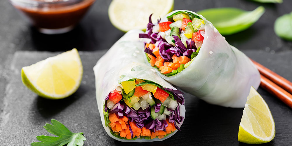 6 recettes de rouleaux de printemps avec des légumes de saison - Jardiland