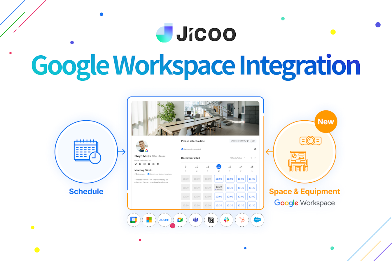 Google Workspace Integration | Jicoo