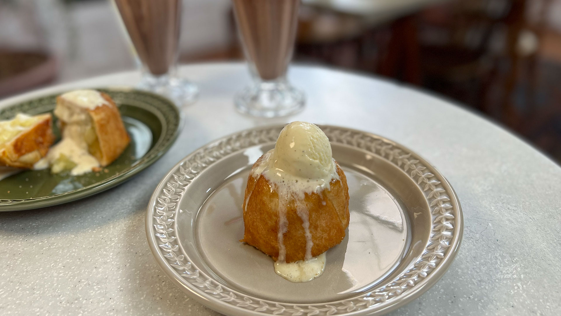 Apple Charlottes served with a Hard Shake | John and Lisa's Weekend Kitchen