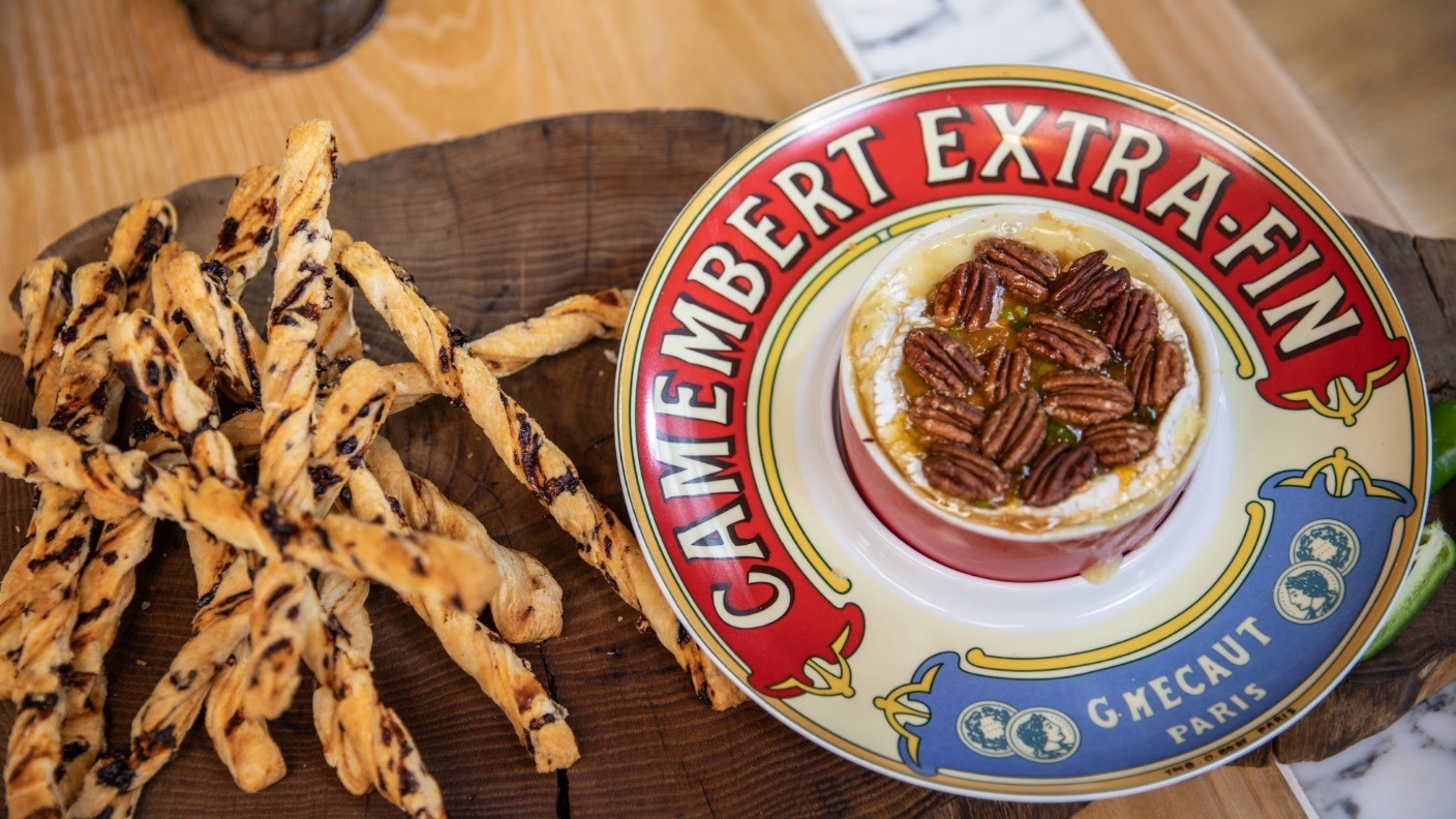 Chilli & pecan baked Camembert | John and Lisa's Weekend Kitchen