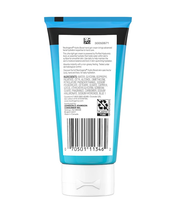 Hydro Boost Hand Cream Gel With Hyaluronic Acid, Non-Greasy