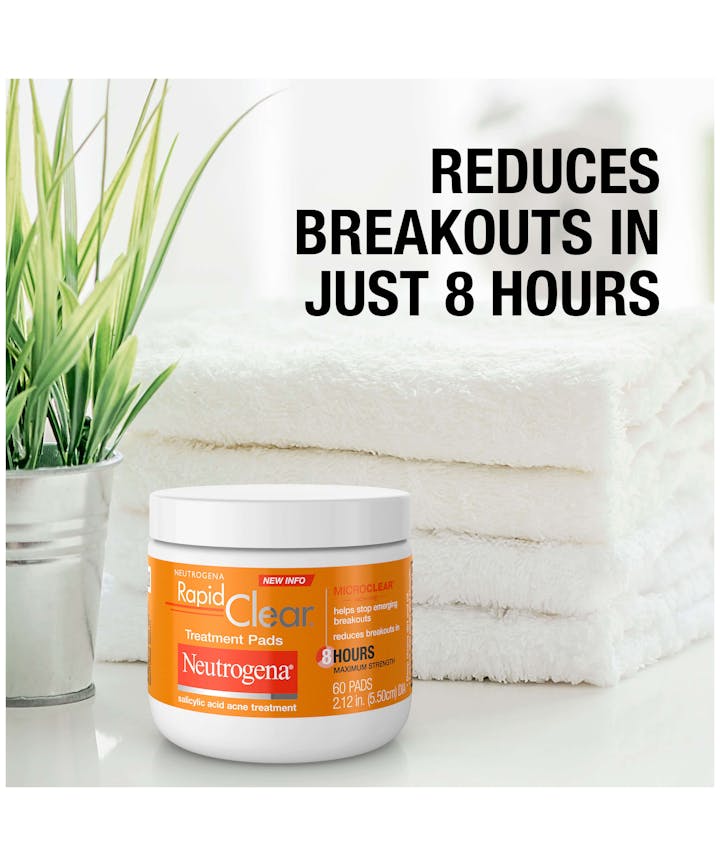 Neutrogena Rapid Clear® Treatment Pads | Neutrogena®