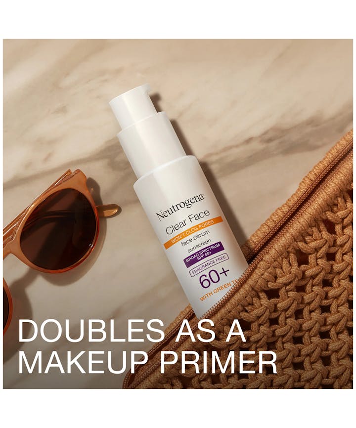 Clear Face Serum Sunscreen SPF 60+ with Green Tea