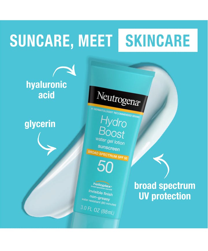 Hydro Boost Water Gel Sunscreen Lotion | NEUTROGENA®