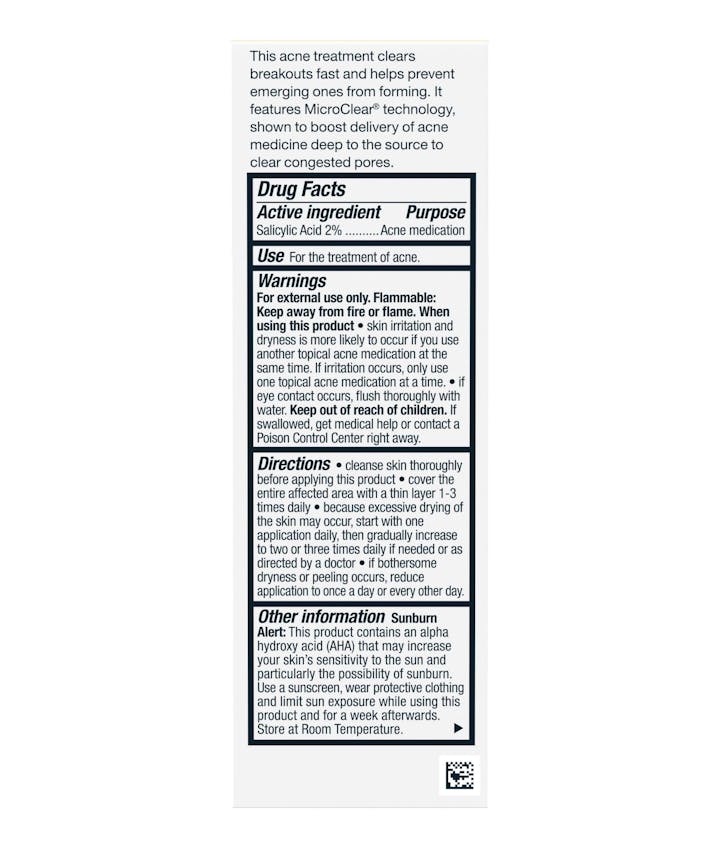 Acne Spot Gel Treatment with Salicylic Acid & Witch Hazel
