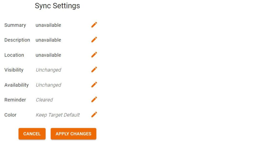 Calendar synchronization: share your Calendars, avoid double bookings.