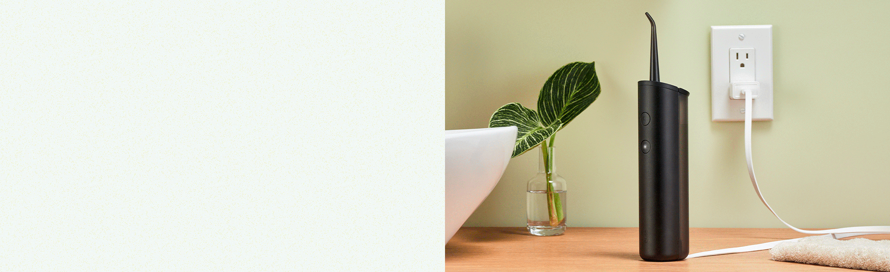 quip | quip Rechargeable Cordless Water Flosser | Feel-good flossing.