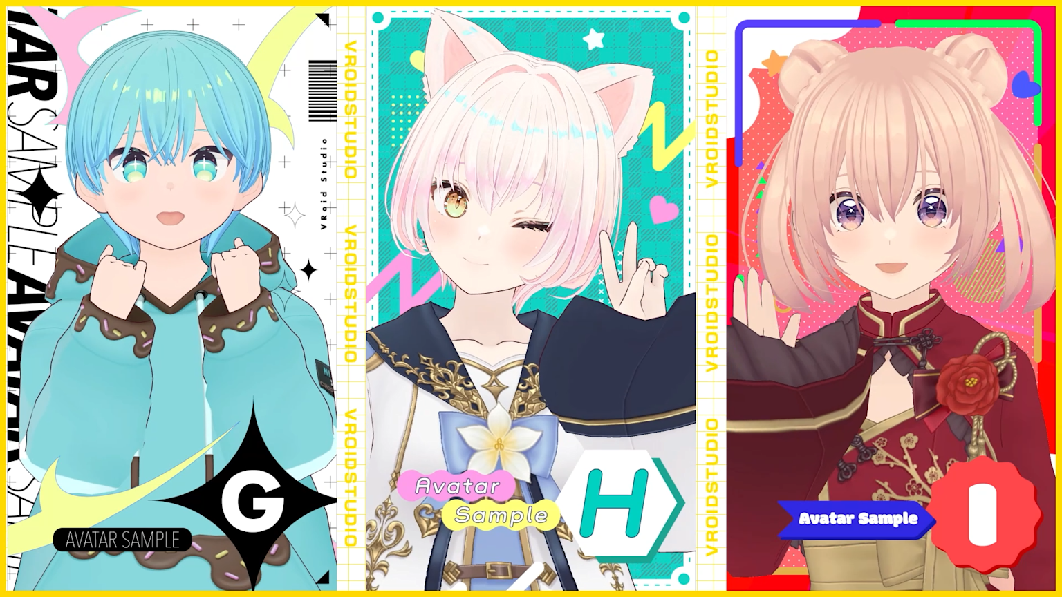 [XWear Stable Release Celebration] 23 new preset avatars have been ...