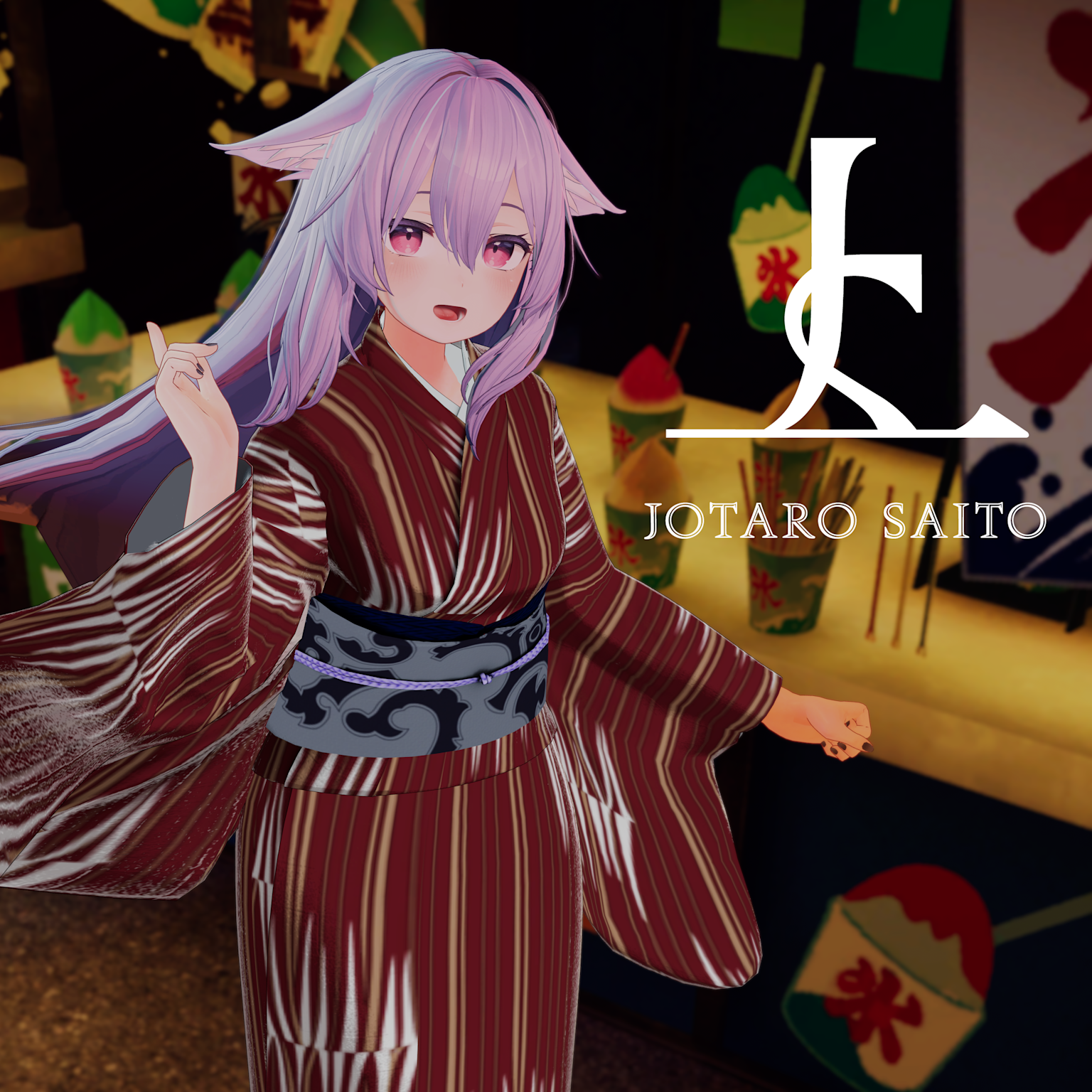 Announcing the second collaboration between kimono designer JOTARO SAITO and XWear: 3D avatar ...