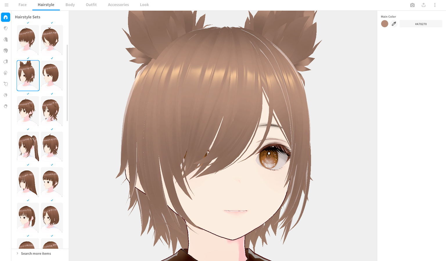 200 new face and hairstyle presets added!