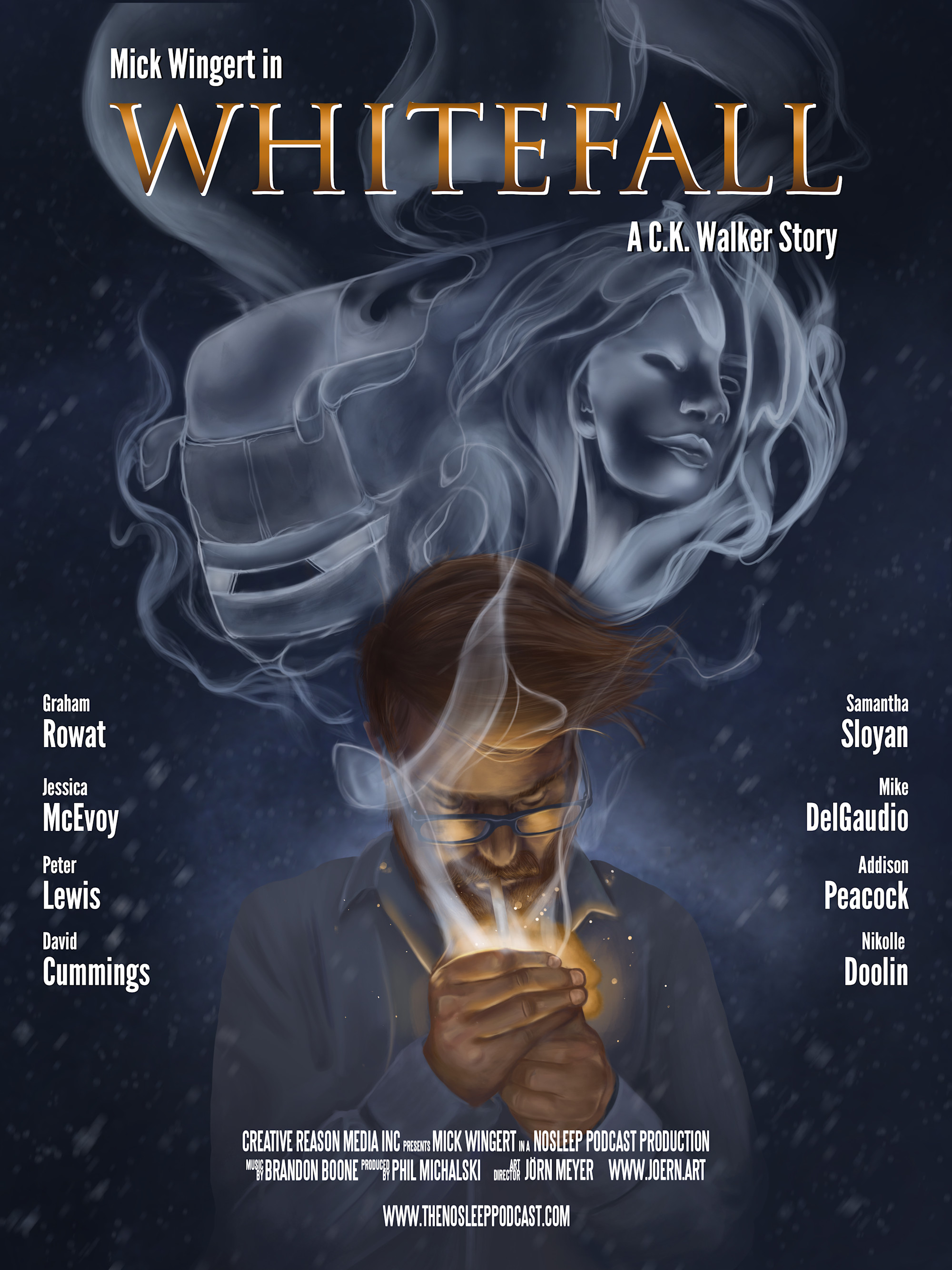 Illustration: Whitefall 🚌 — The Art of Jörn