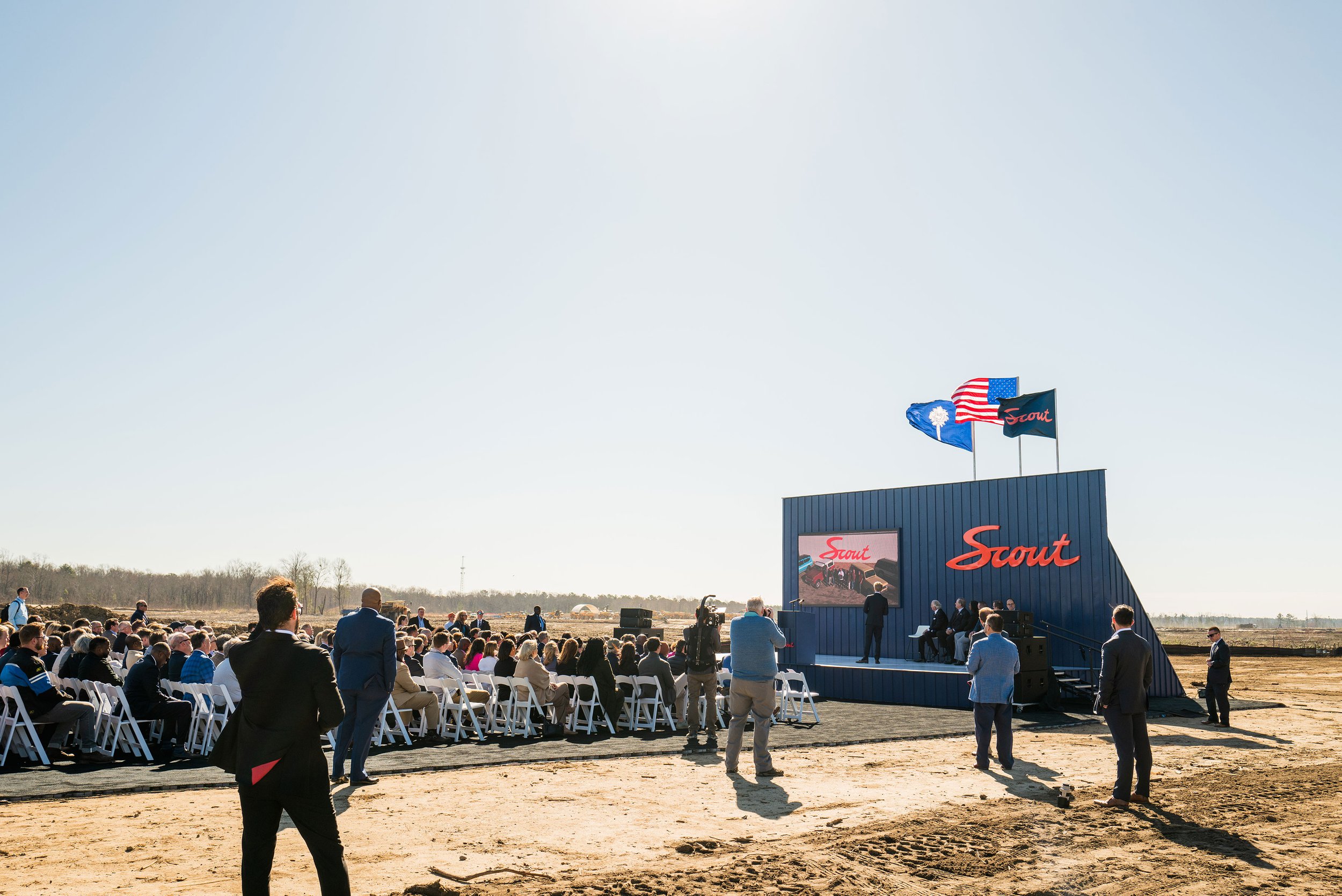SCOUT MOTORS BREAKS GROUND ON PRODUCTION CENTER IN SOUTH CAROLINA – Scout Motors Stories
