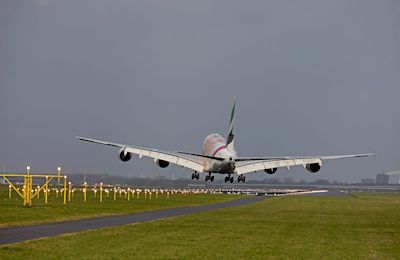 Schiphol | Flying in storm Pia