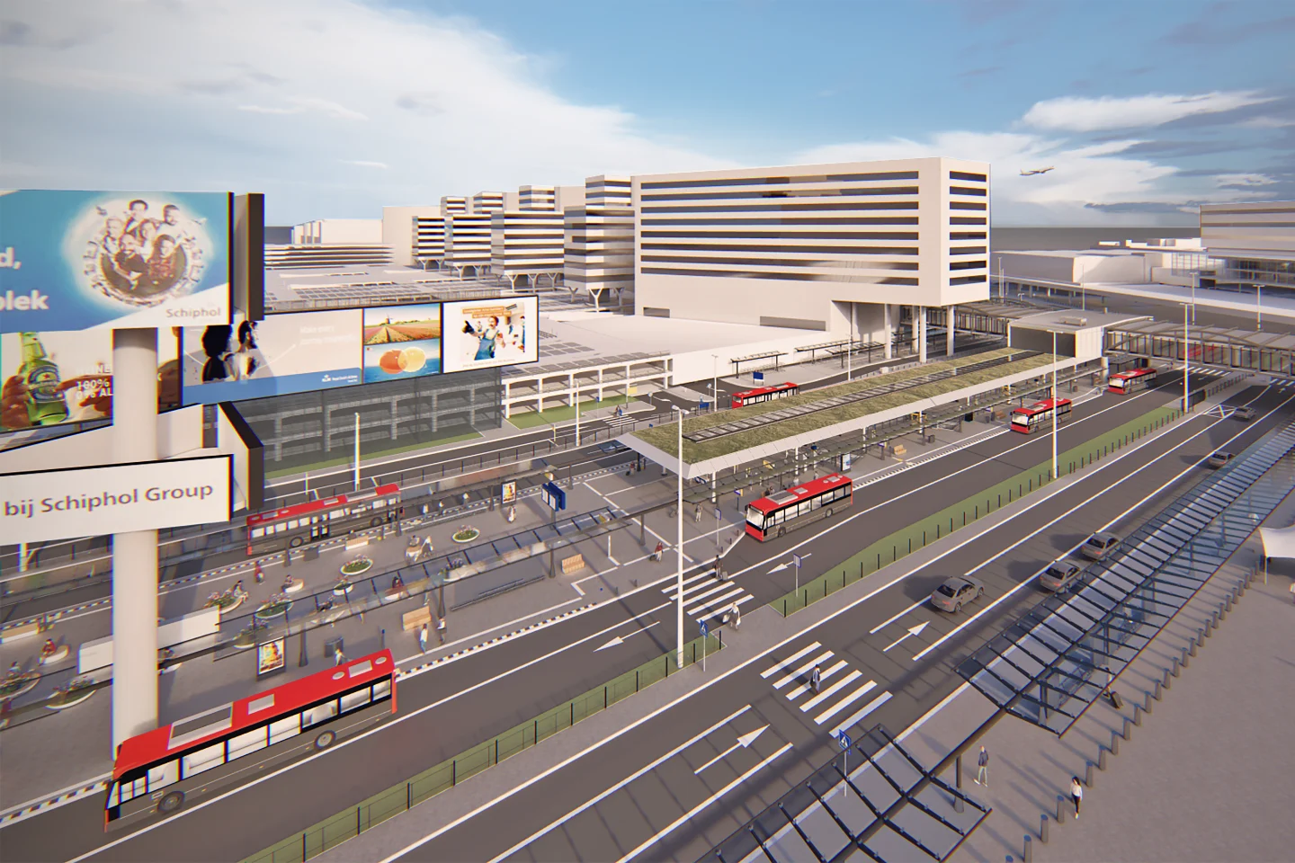 Schiphol Tomorrow | Multimodal Hub Schiphol