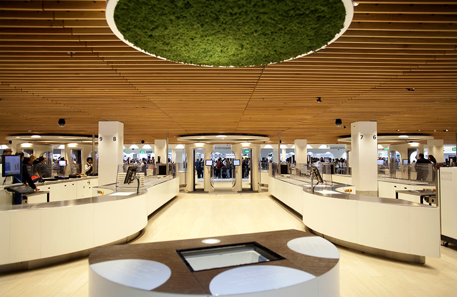 Predicting waiting times at security