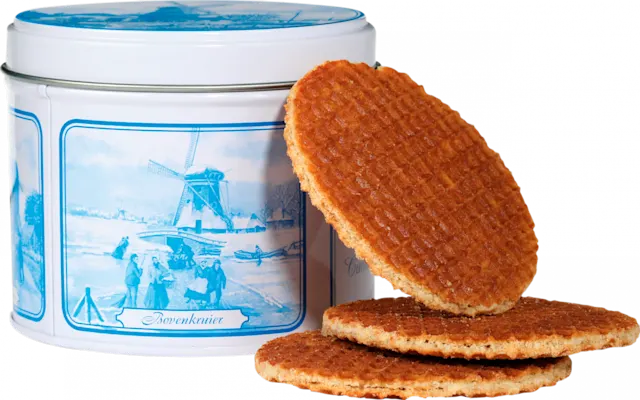 Goudse Stroopwafels in blik