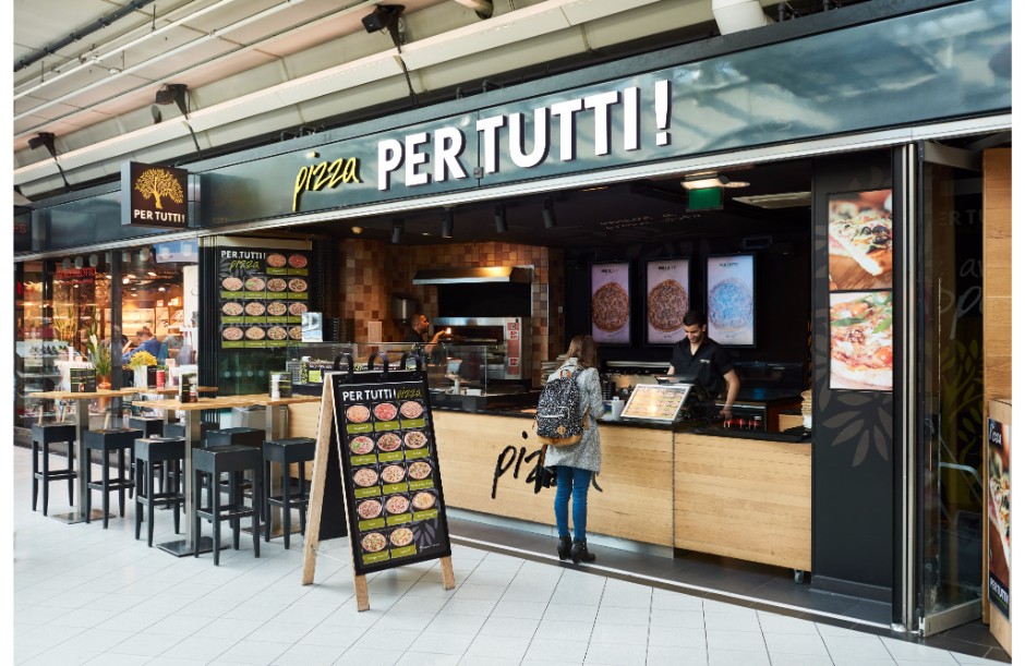 Schiphol | Pizza Per Tutti! - Verse pizza in enkele minuten