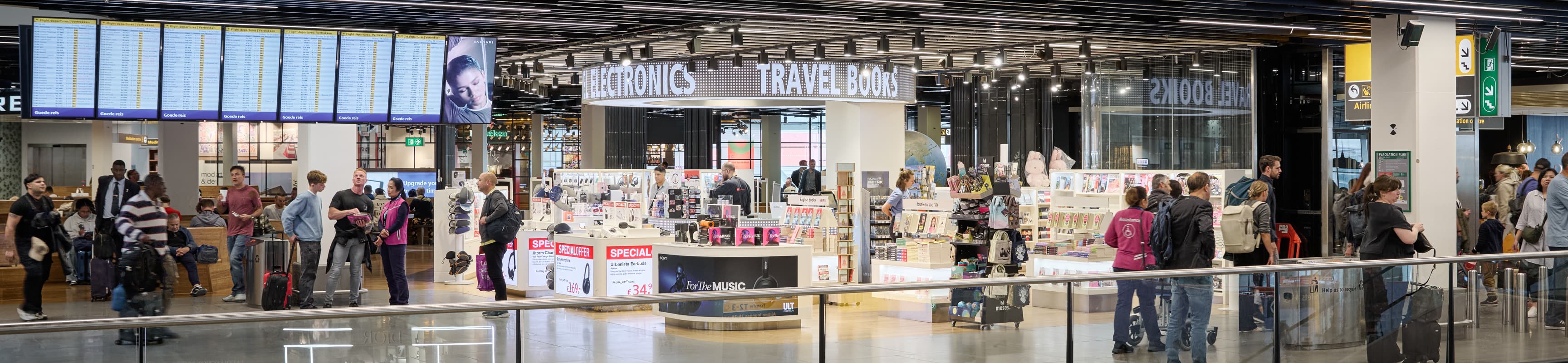 Travel Electronics & Books at Schiphol | Schiphol