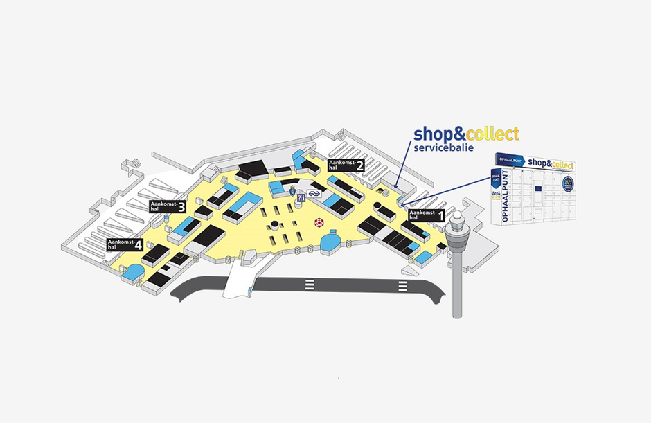 Schiphol | Shop & Collect