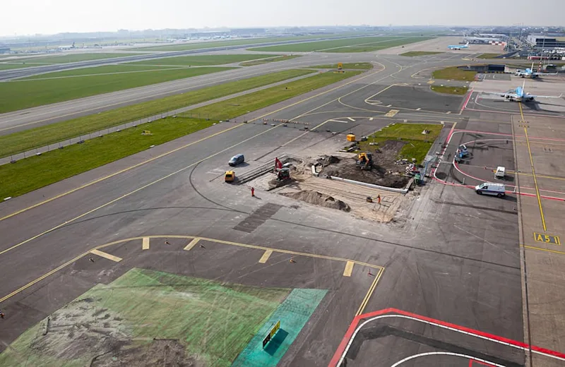 Sustainable upgrade at Schiphol
