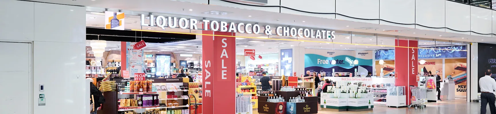 Chocolates & Liquor at Amsterdam Airport | Schiphol