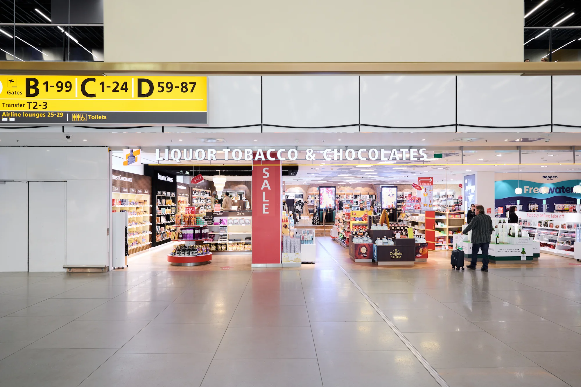 Luxe Chocolade & Sterke dranken op Schiphol | Schiphol