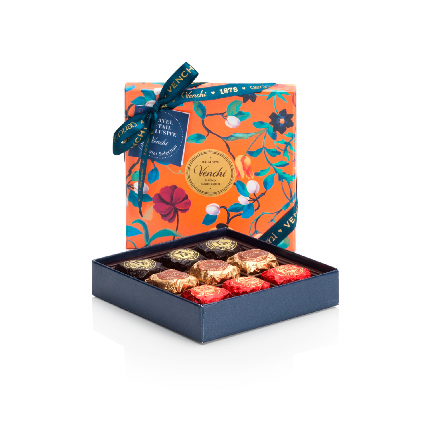 Schiphol | Venchi Travellers Chocoviar Giftbox 172g