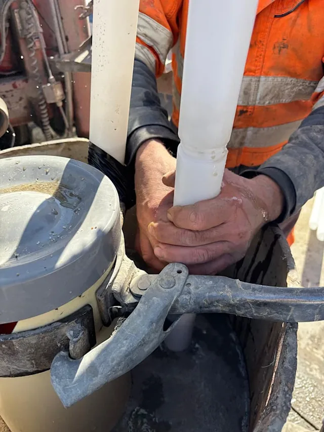 Drainage test: Olympic-level teamwork