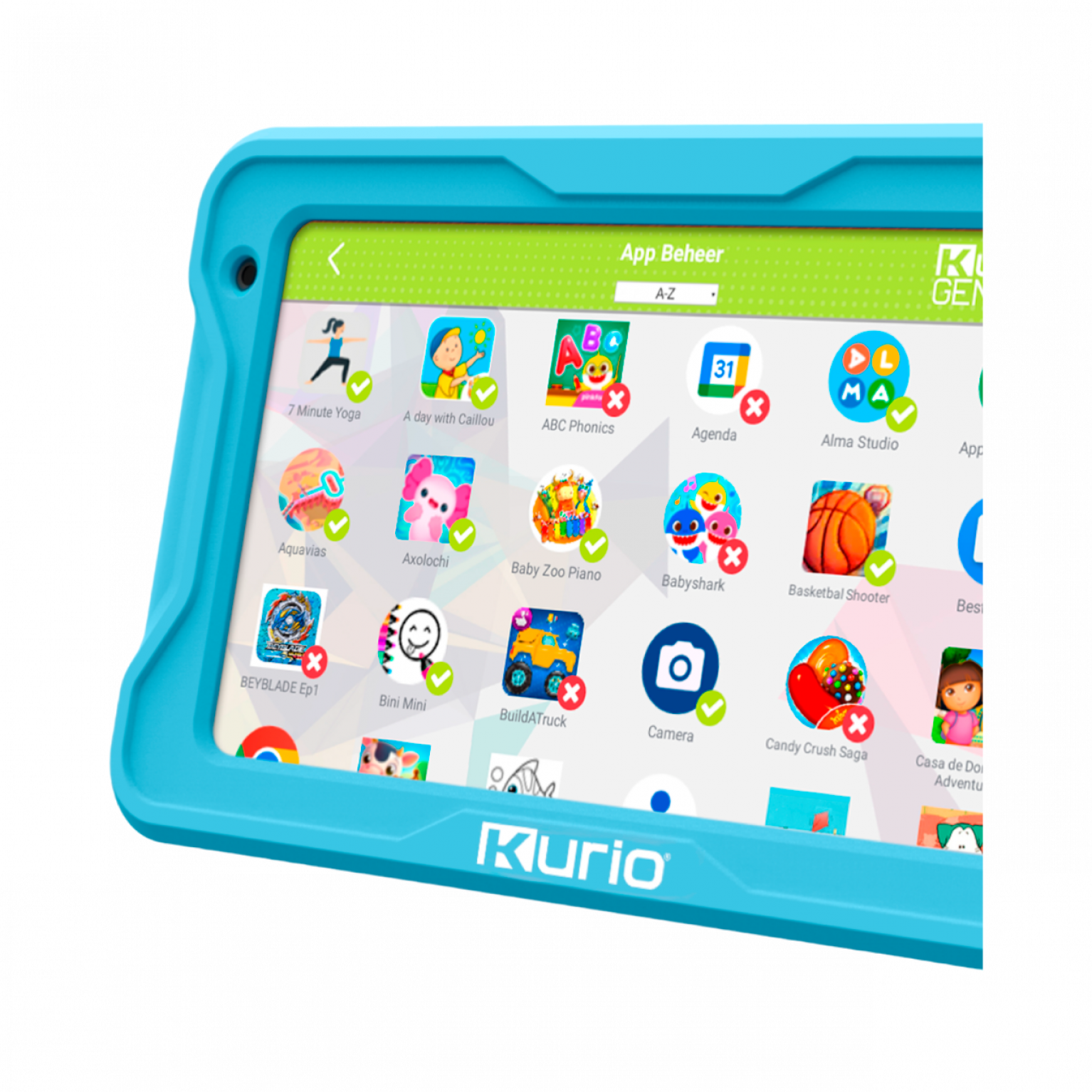 Schiphol | Kurio Kindertablet - Blauw