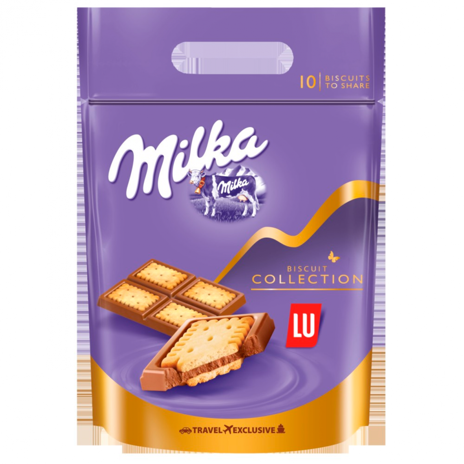 Schiphol | Milka Biscuit Lu Pouch 280g