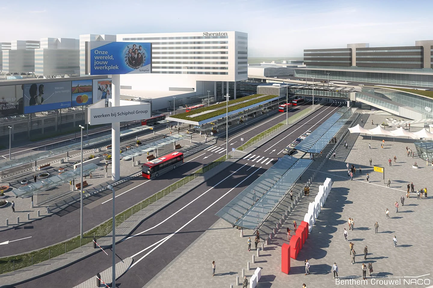 Schiphol Tomorrow | Bus (Multimodale Knoop Schiphol)