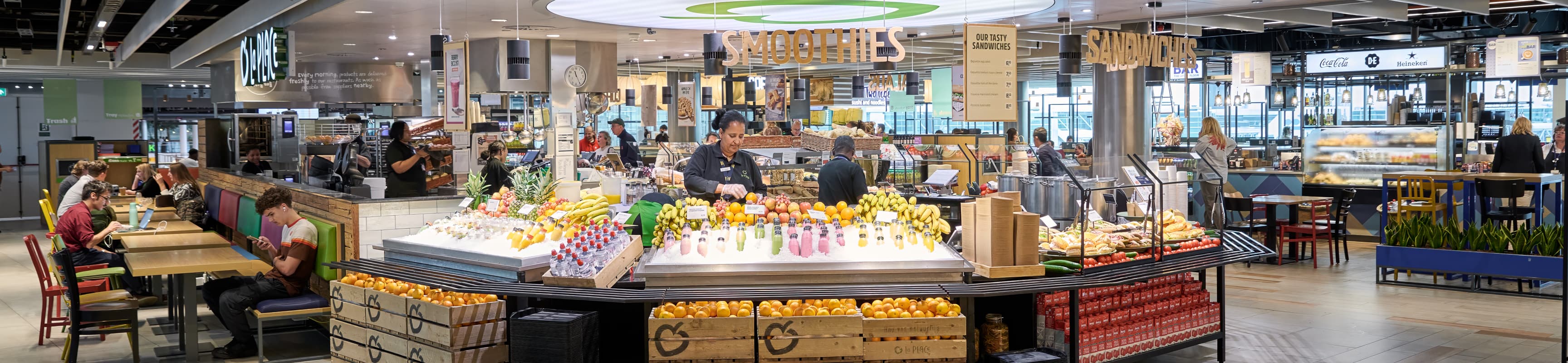 La Place Schiphol | Fresh dishes or quick snack | Schiphol Airport