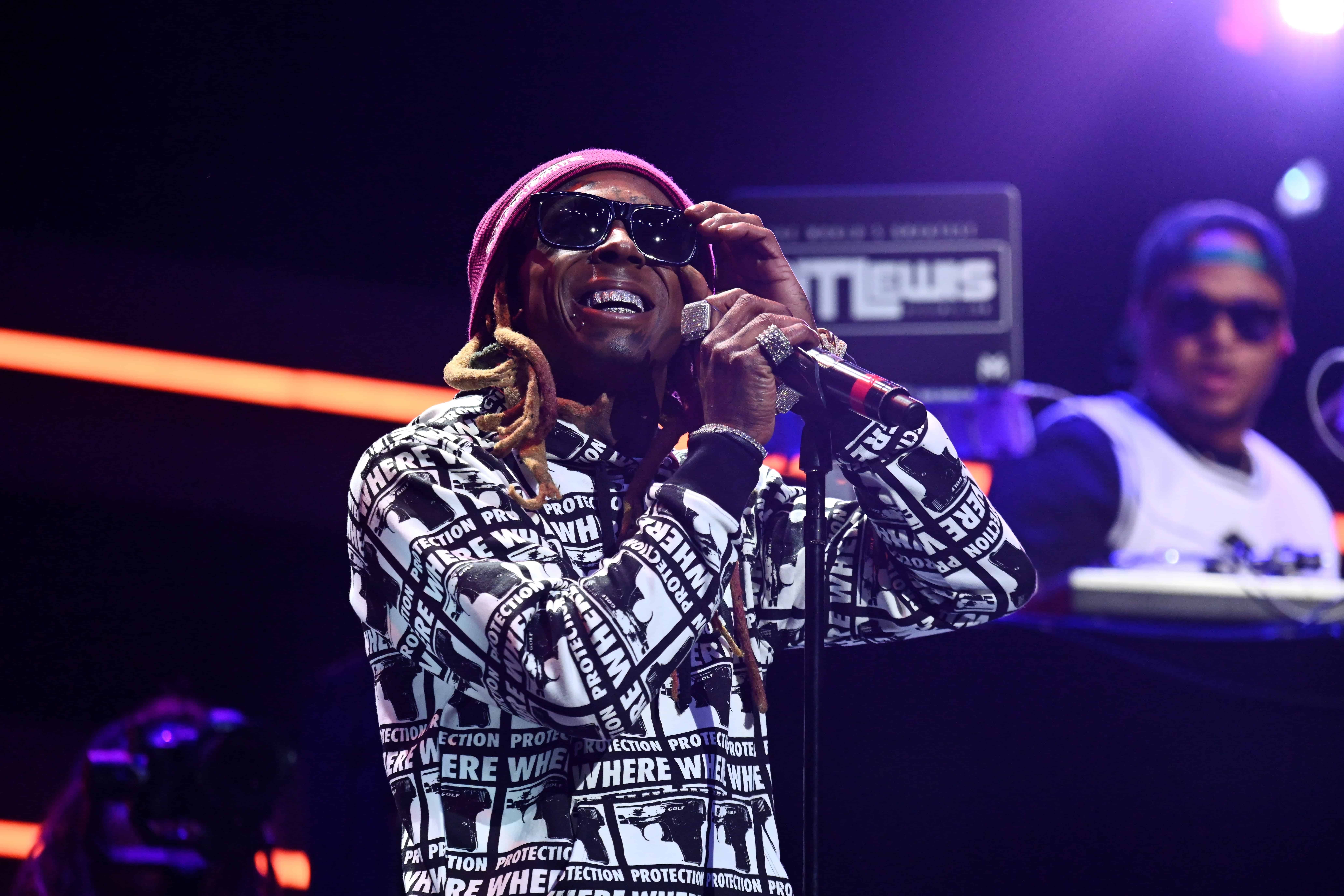 Lil Wayne Blue Bandana