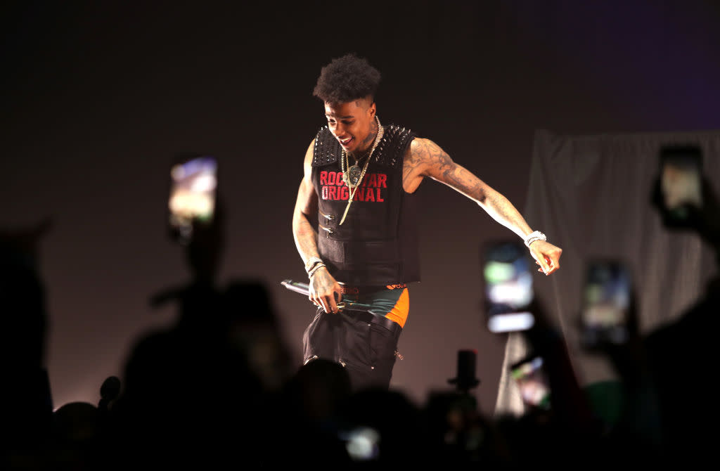 Social Media Reacts To Blueface Proposing To Jaidyn Alexis