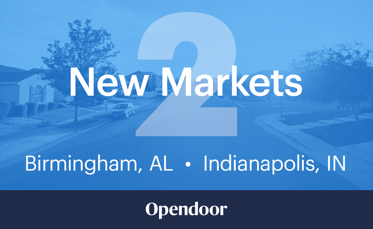 Opendoor Now Available in More Than 40 Markets | Opendoor