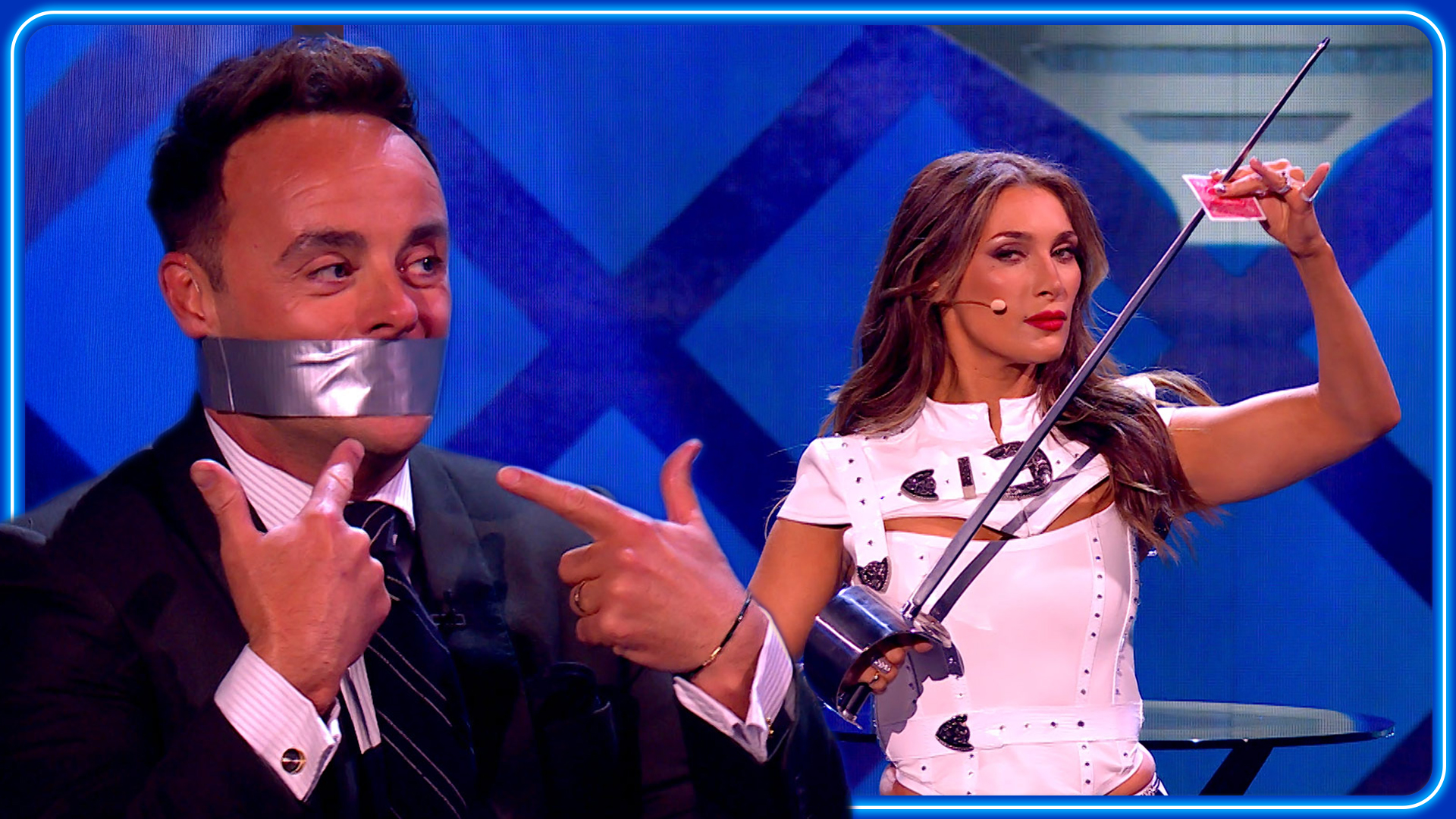 Magician Alexandra Burgio seals her exhilarating act with a KISS ...