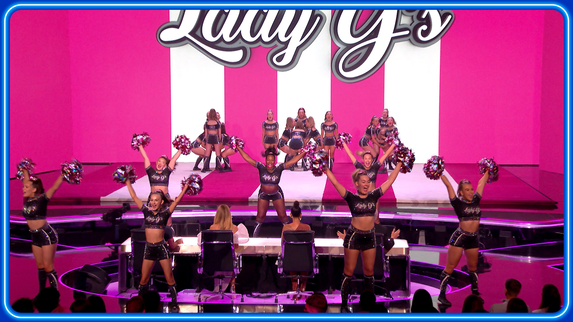 Lady Grenades BURST onto stage with lively Cheer routine | Britain's ...