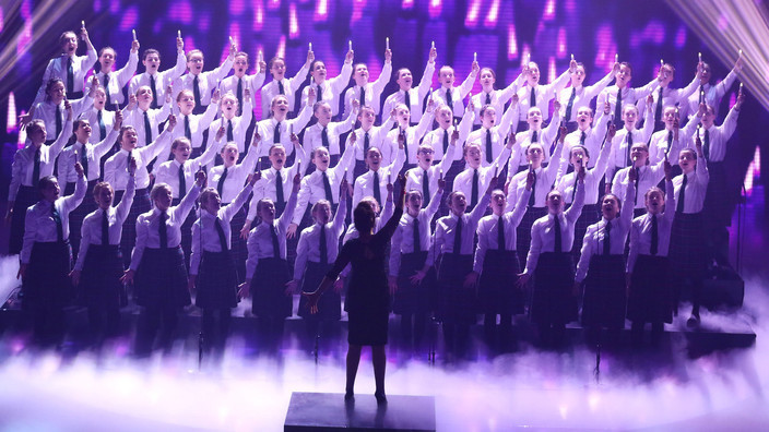 Presentation School Choir perform Ave Maria for a place in the Grand ...