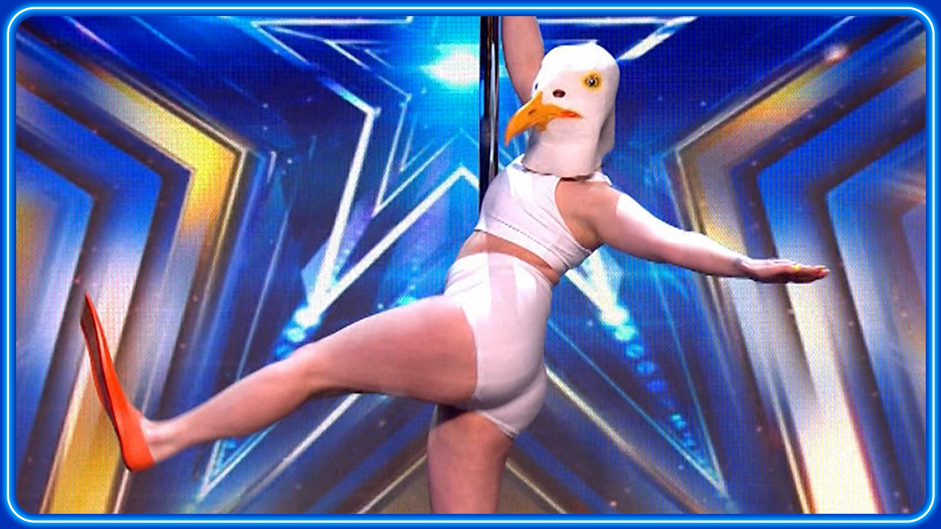 Meet Bella – the pole dancing seagull! | Britain's Got Talent