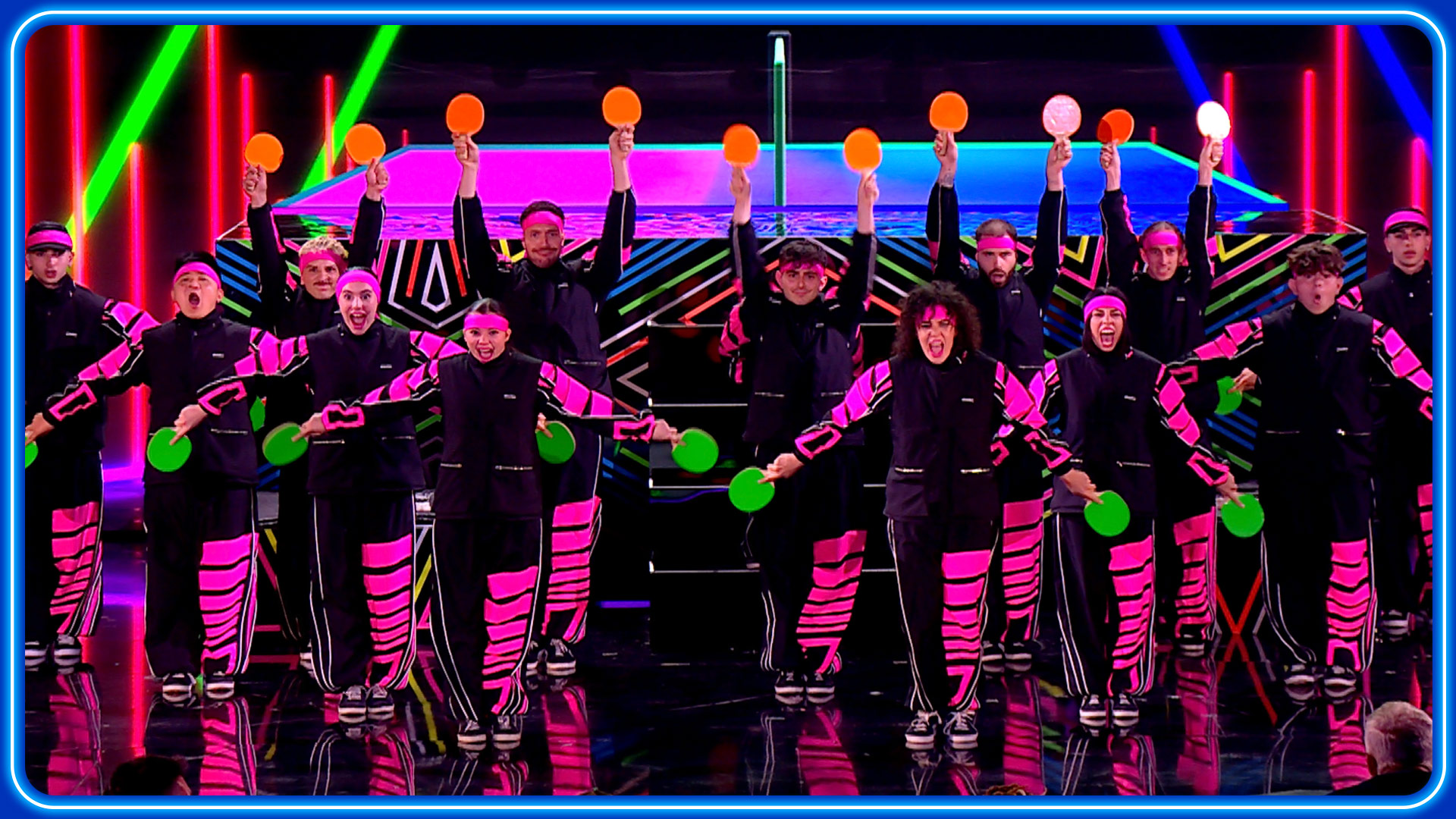 Paddles in the air! Ping Pong Pang get RAVEY with ENERGETIC display | Britain's Got Talent