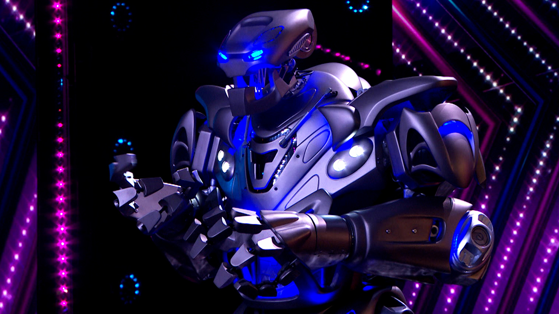 BGTeaser: Titan the Robot ROASTS Simon Cowell! | Britain's Got Talent