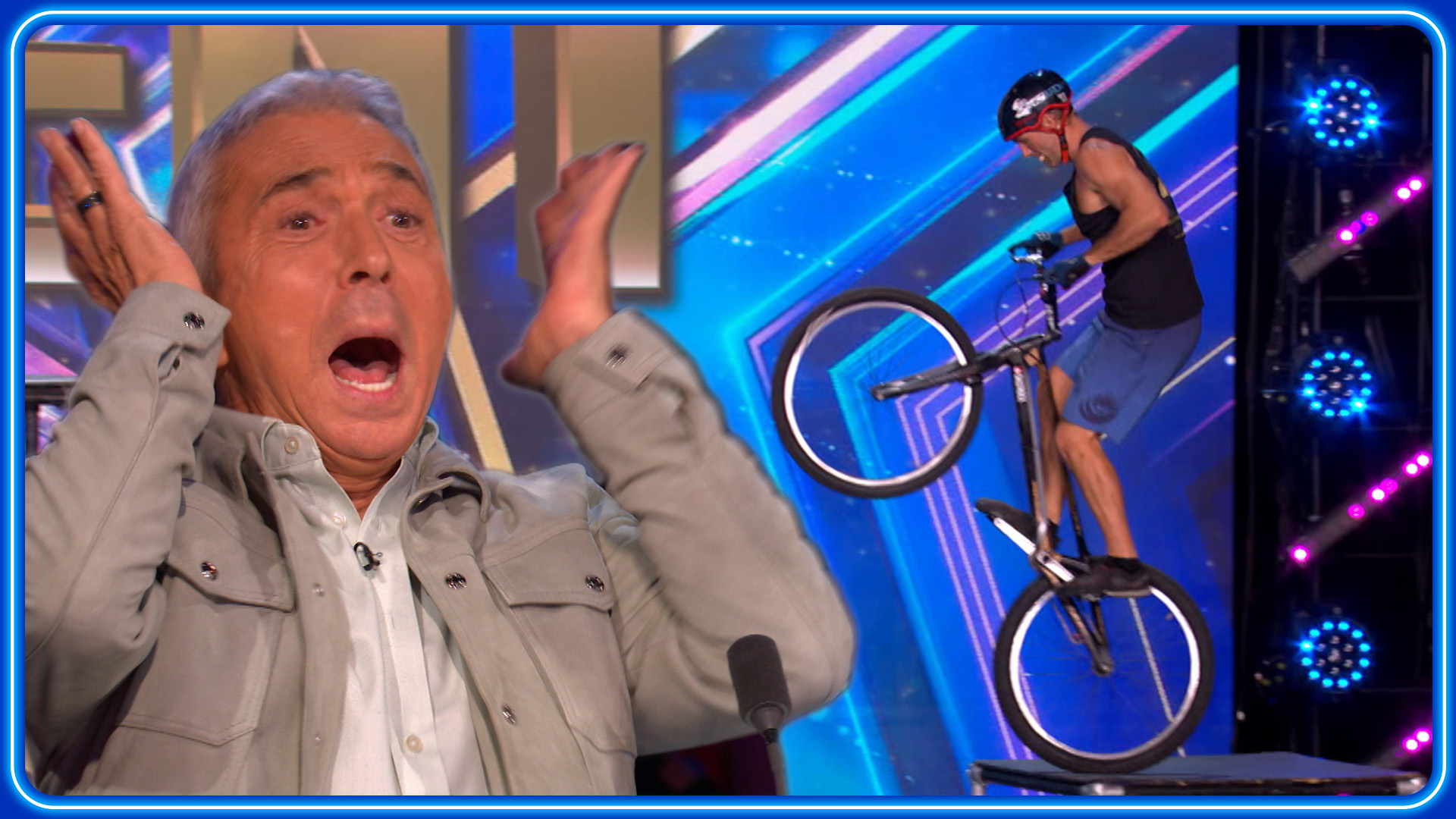 Contestant uses Bruno as HUMAN OBSTACLE COURSE! | Britain's Got Talent