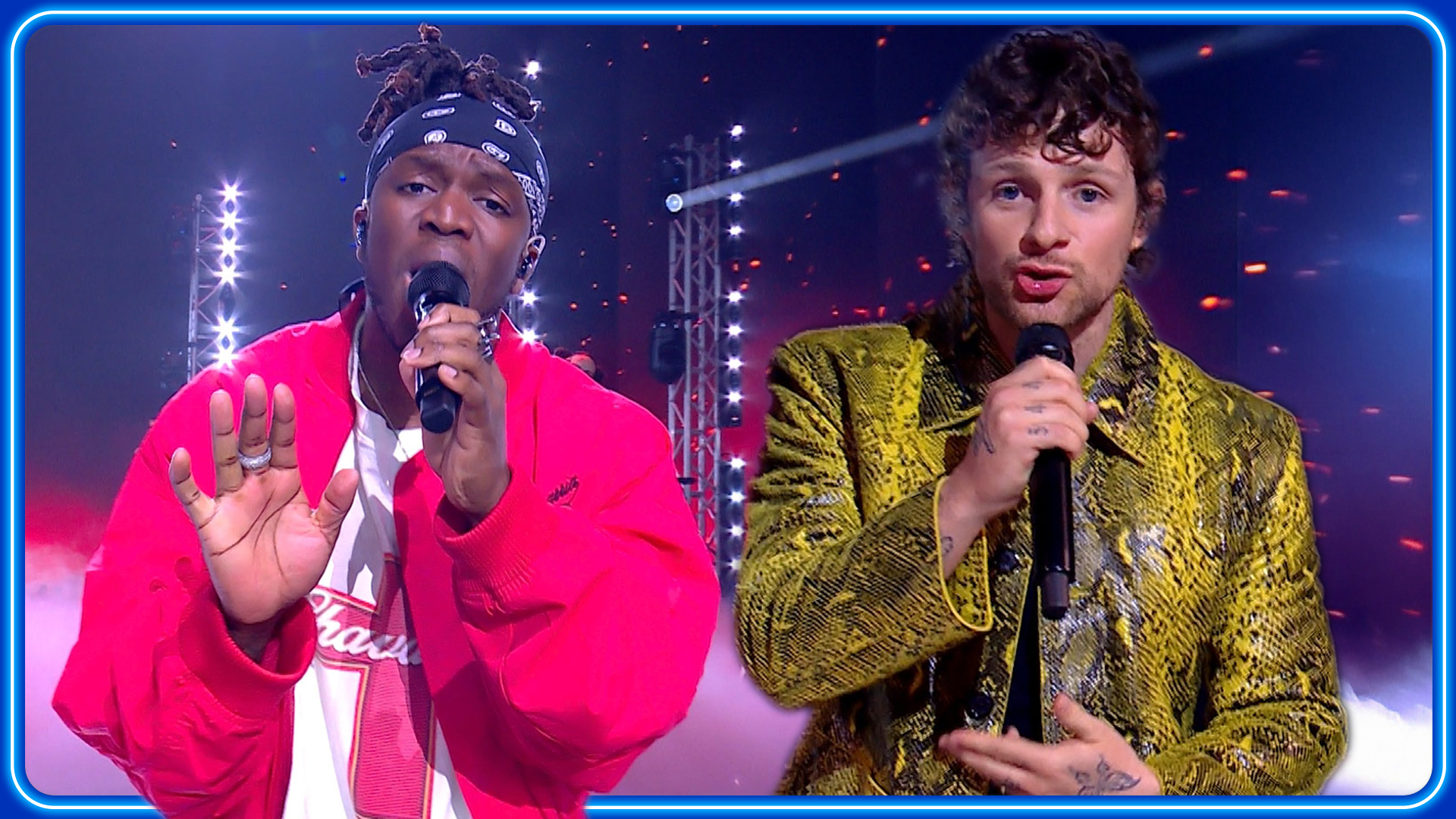 KSI performs 'Catch Me If You Can' with SURPRISE appearance from Tom Grennan! | Britain's Got Talent