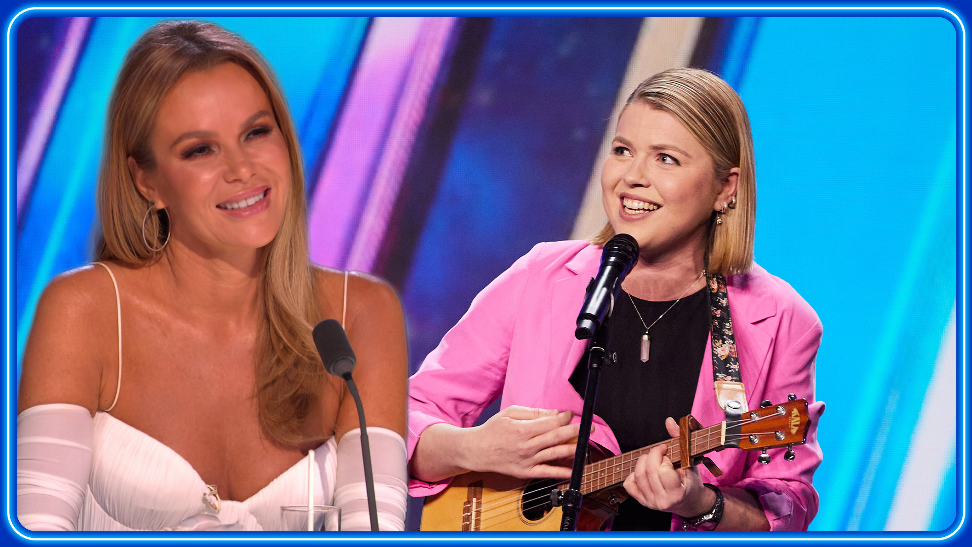 SWEET School Teacher brings witty lyrics and a UKULELE! | Britain's Got ...