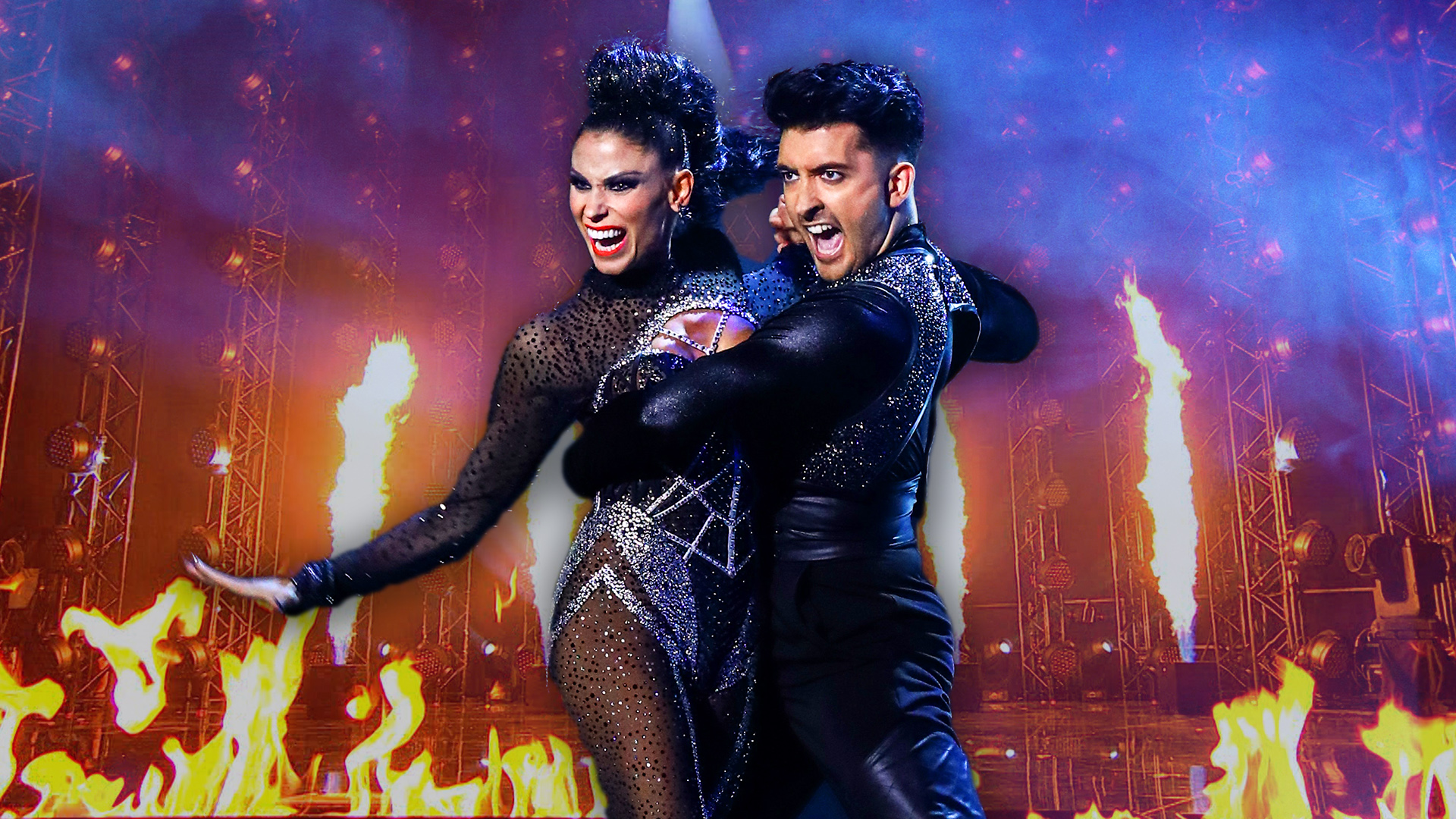 HOT! HOT! HOT! Aaron and Jasmine ROCK the stage with FIERY performance | Britain's Got Talent