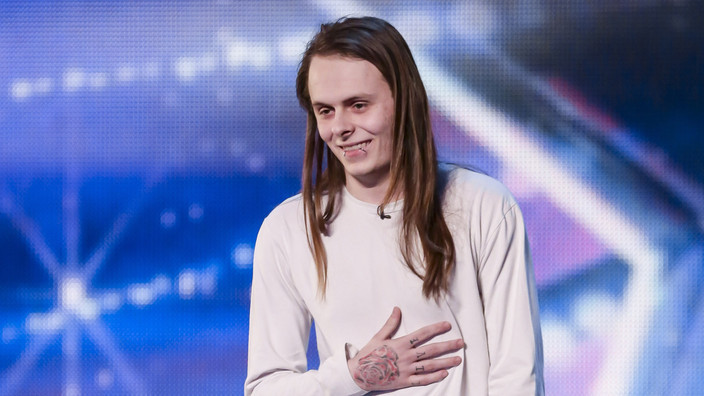 Will rock singer Aaron warm the Judges' hearts? | Britain's Got Talent