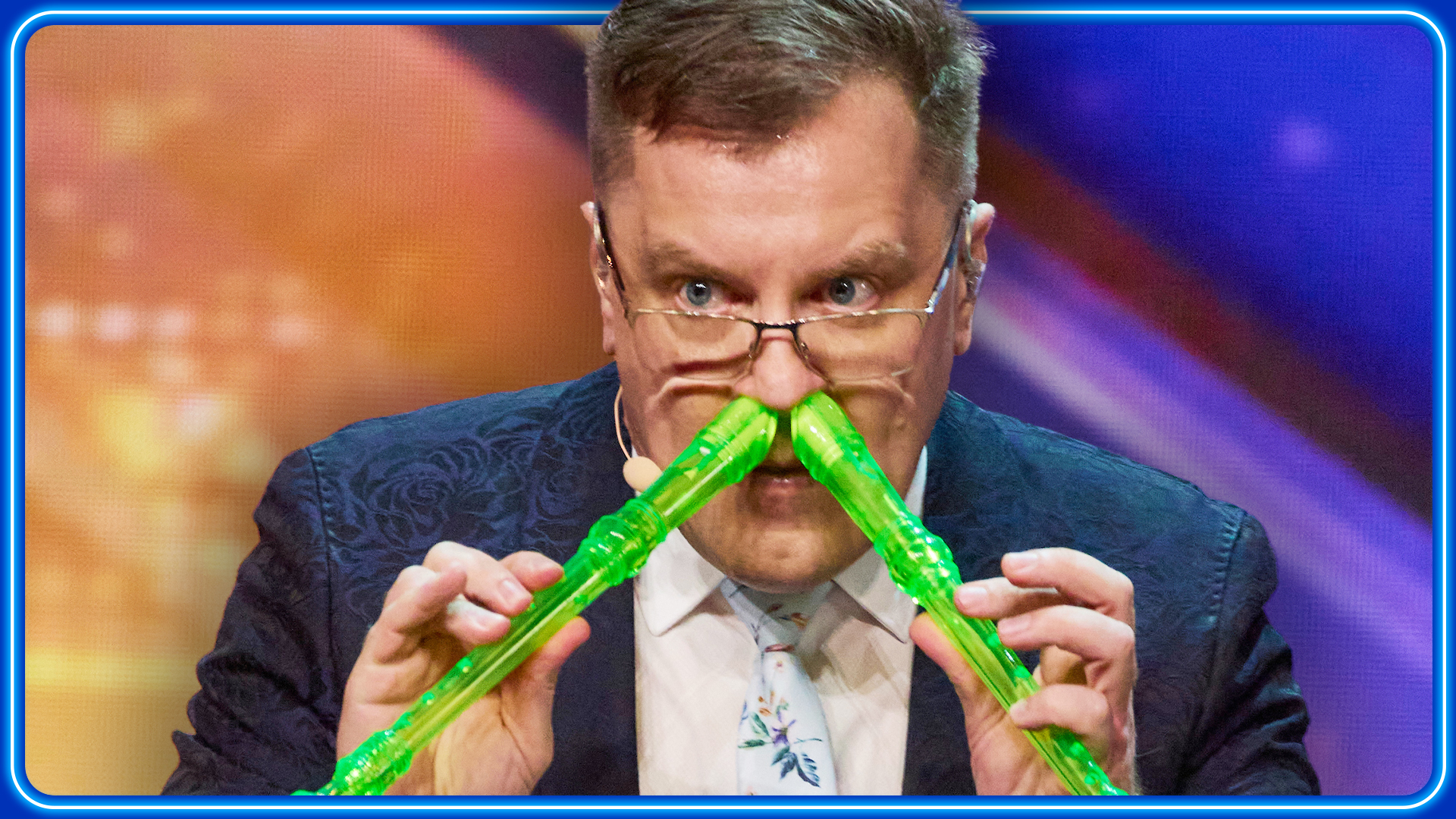 Vairis Nartiss plays 'I Like to Move It' on... the NOSE FLUTE ...